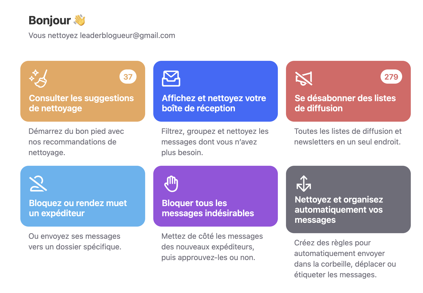 Comment nettoyer sa boite mail sans y passer des heures (3 outils à tester)