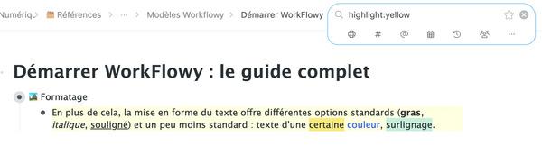 Démarrer avec WorkFlowy : le guide complet (gratuit et en français)